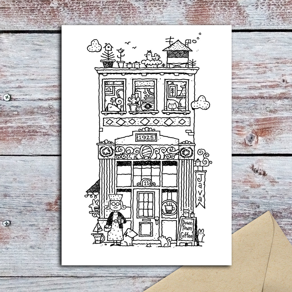 Downtown Coffee – Dave Garbot Artist