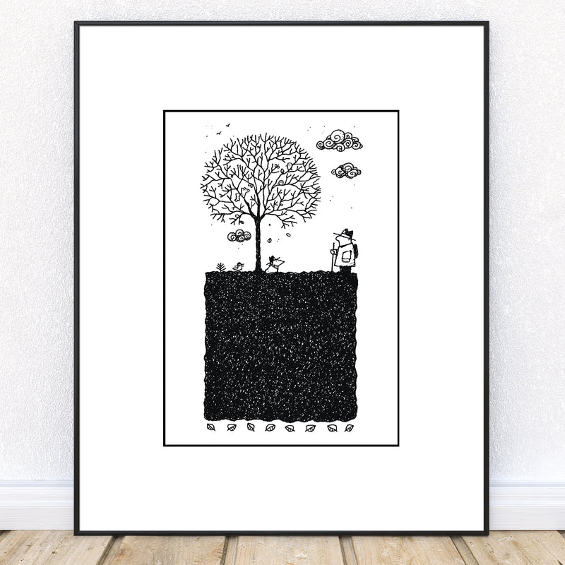 A Fall Walk – Dave Garbot Artist