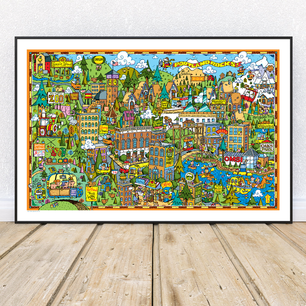 Portland Rocks! – Dave Garbot Artist